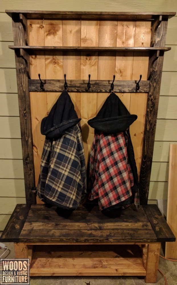 Farm Style Hall Tree